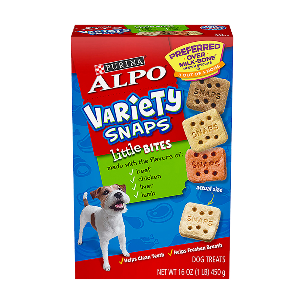 Snack perro alpo snaps little bites 16oz