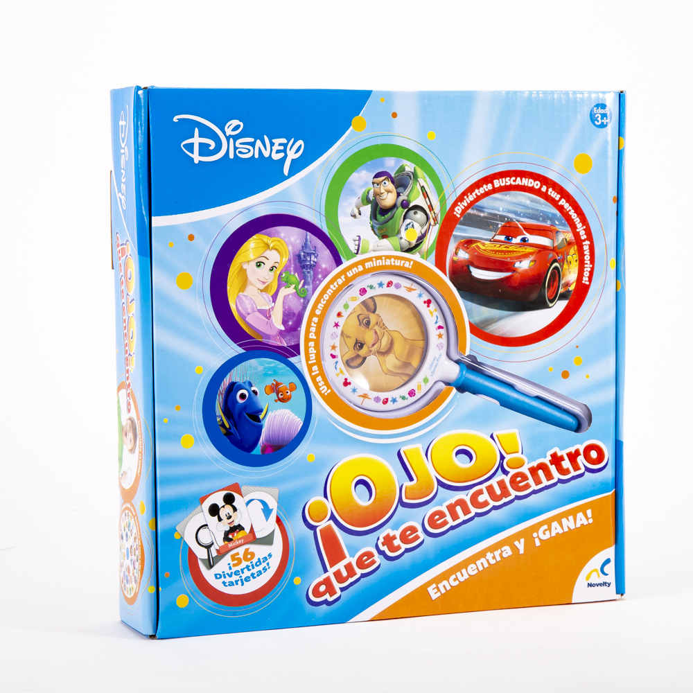 Juego mesa ojo que te encuentro Disney +3a