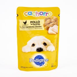 Alimento perro Pedigree pouch cachorro pollo c24
