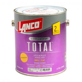 Pintura Lanco total látex atardecer galón