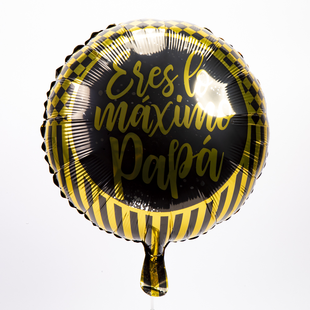 Globo metal Eres lo máximo papá 18pulg