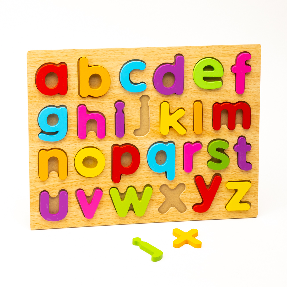 Letra base madera encajar 30x23x0.5cm