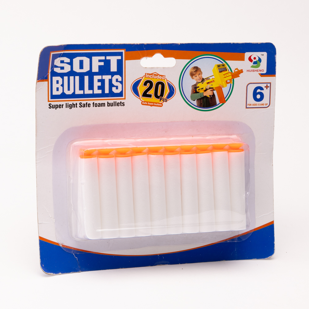 Balas suaves 20 piezas +6a