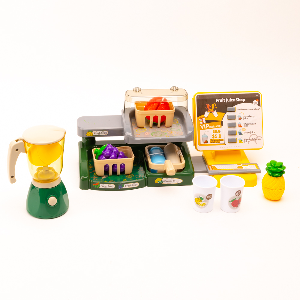 Juego Vanyeh Mini Fruit Juice Shop 28 piezas +3a