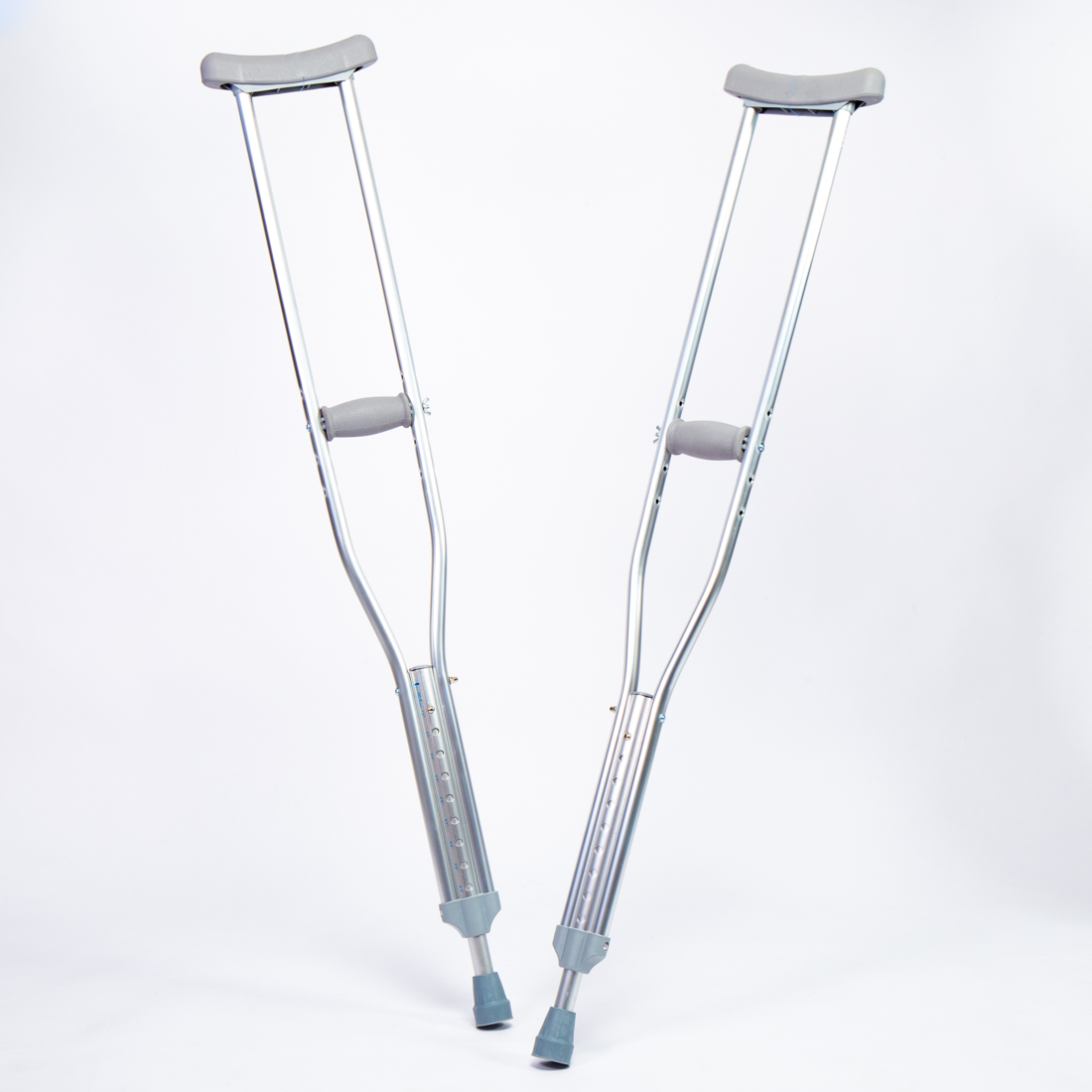 Muletas ortopédicas metal 80-100cm
