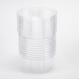 Recipiente plástico 10x8x5cm 10und 180ml