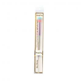 Brocha maquillaje plástico meng ping transparente