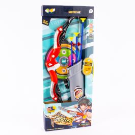 Arco con flechas bala suave 5pzas +3a