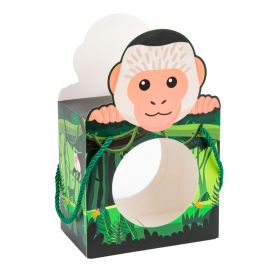 Farol papel fauna Costa Rica mono cara blanca 26x16.5x10cm