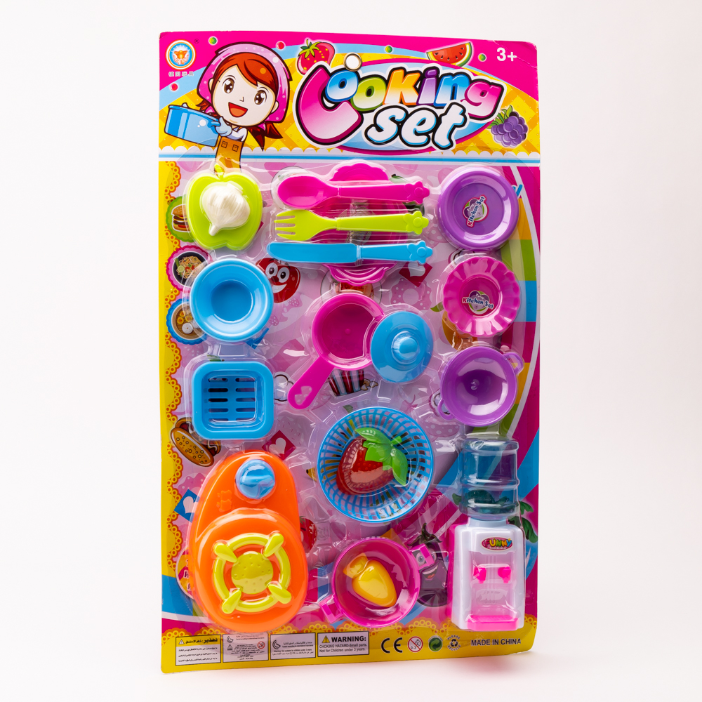 Accesorio juego cocina 19pzas +3a