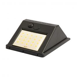 Lampara led con panel solar 6000k 4w luz blanca