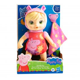 Muñeca plastica baby alive peppa hora dormir +2a