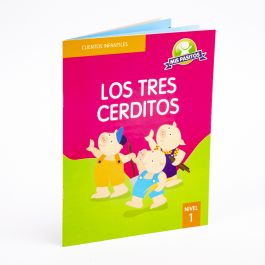 Libro de Cuentomis pasitos los tres cochinitos