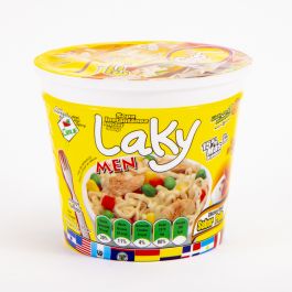 Sopa instantánea Laky Men pollo 75g