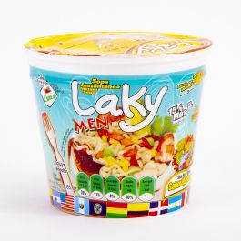 Sopa instantánea Laky Men mariscos 75g