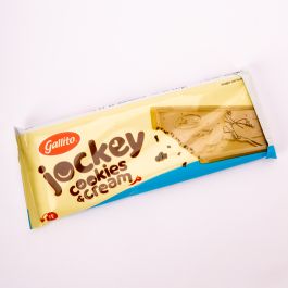 Chocolate Gallito jockey tableta cookies & cream 45g