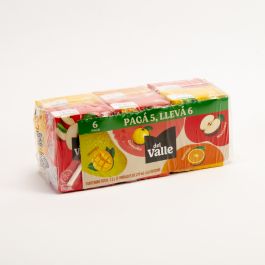 Jugo del valle surtido 6und 1200ml