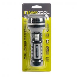 Linterna maxtool mini led negra