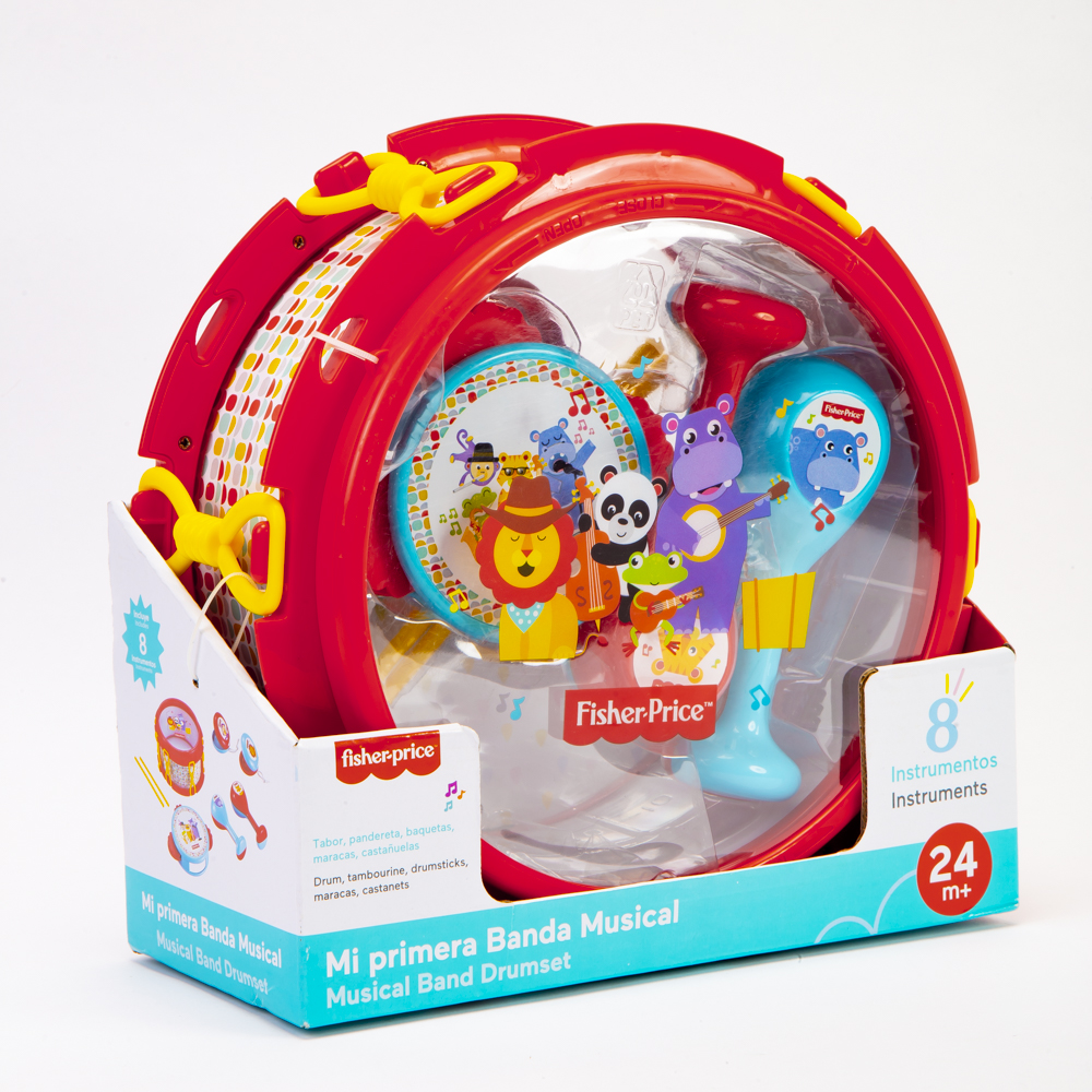 Juguete mi primera banda musical 8pzas +24 meses