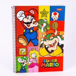 Cuaderno Foroni espiral Super Mario Bros 80h Surtido por estilo