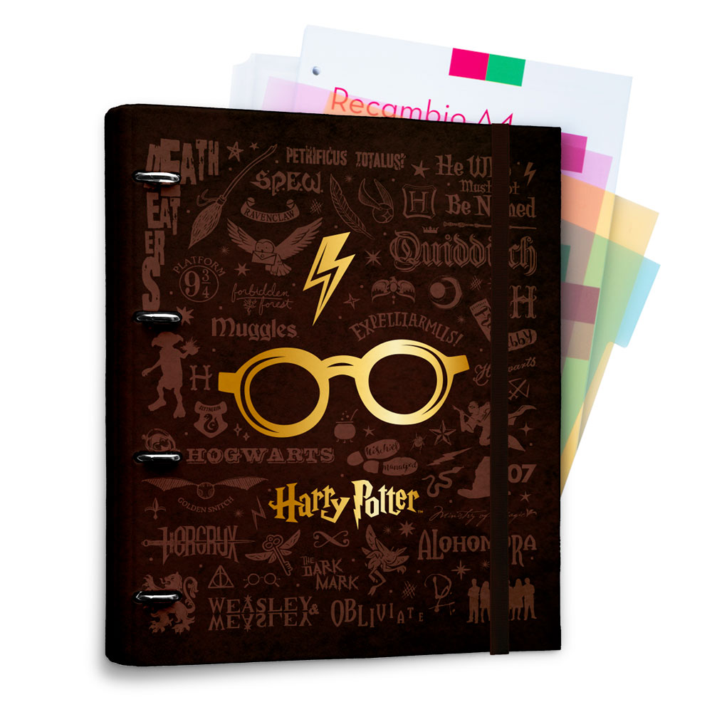 Portafolio Harry Potter A4 hojas folder