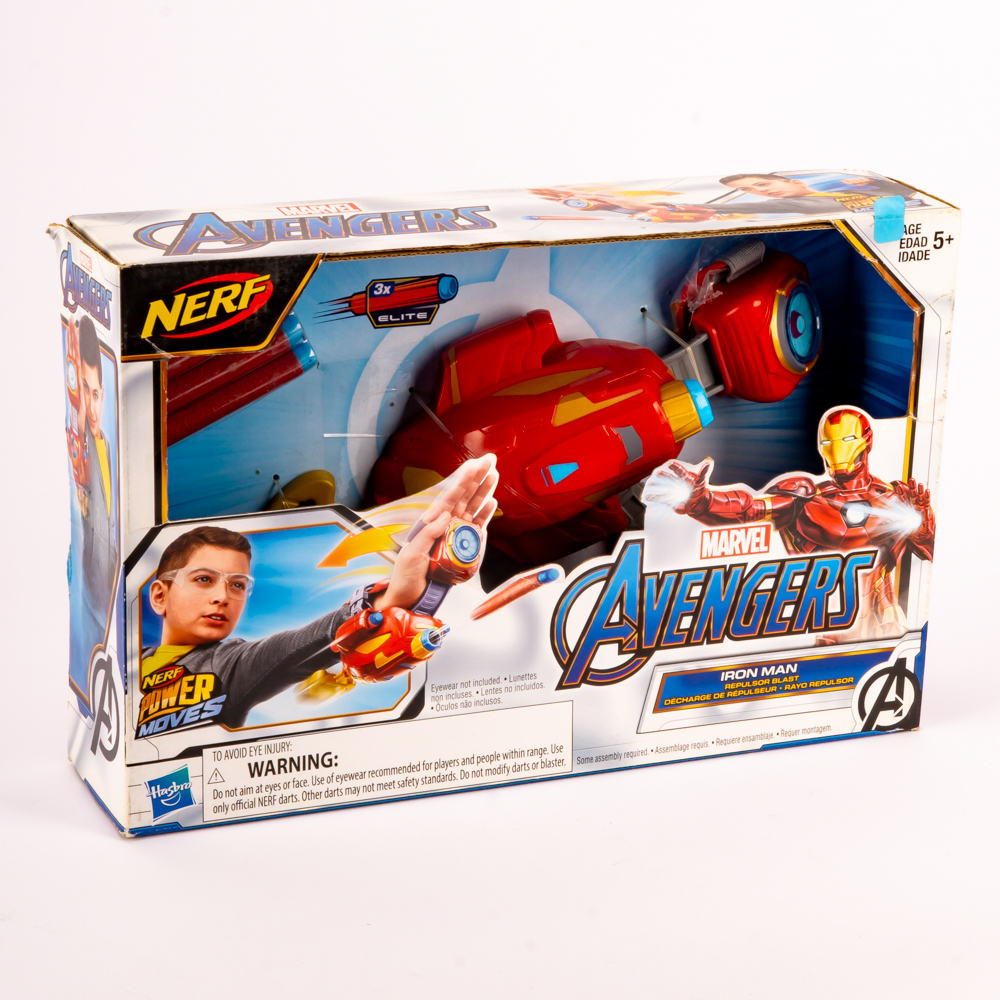 Rayo repulsor Hasbro plástico Iron Man +5a