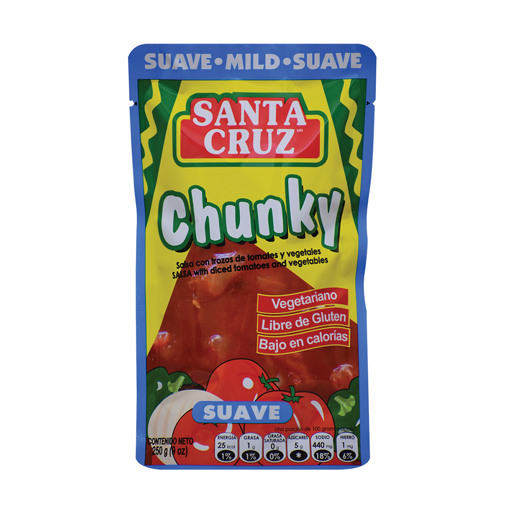 Salsa chunky Santa Cruz suave 250g