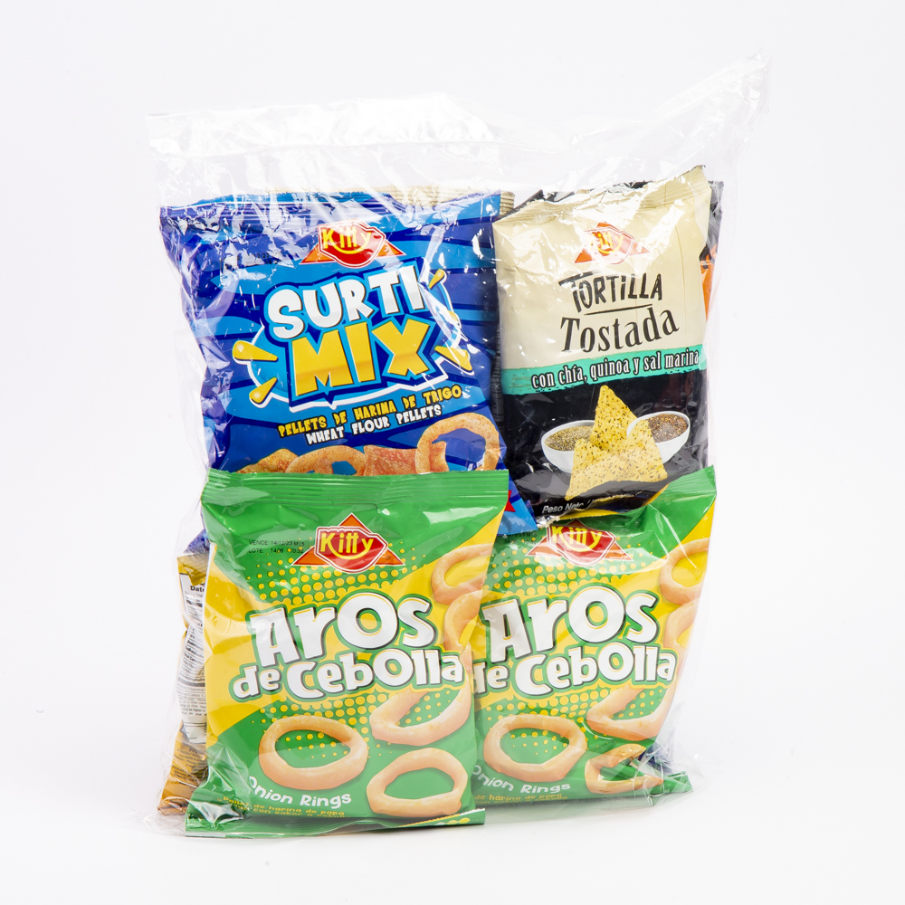 Pack snack Kitty surtido 10und 220g