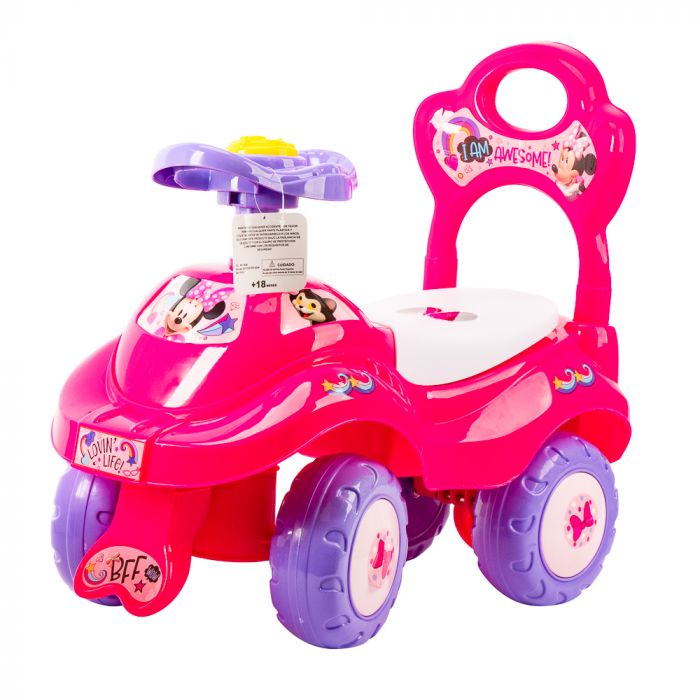 Carro plástico estampado Minnie Mouse +1.5a multicolor