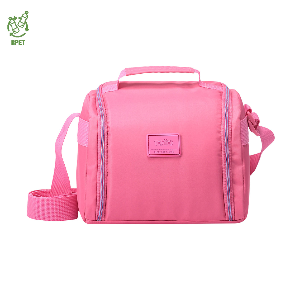 Lonchera Totto lisa rosada