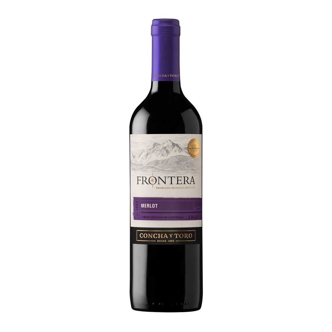 Vino frontera merlot 750ml