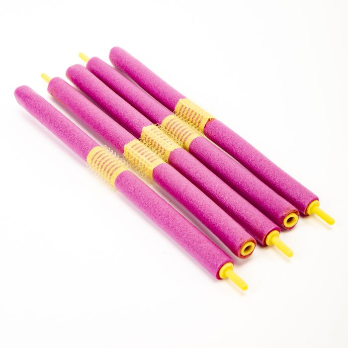 Rulo foam rizados 5und fucsia